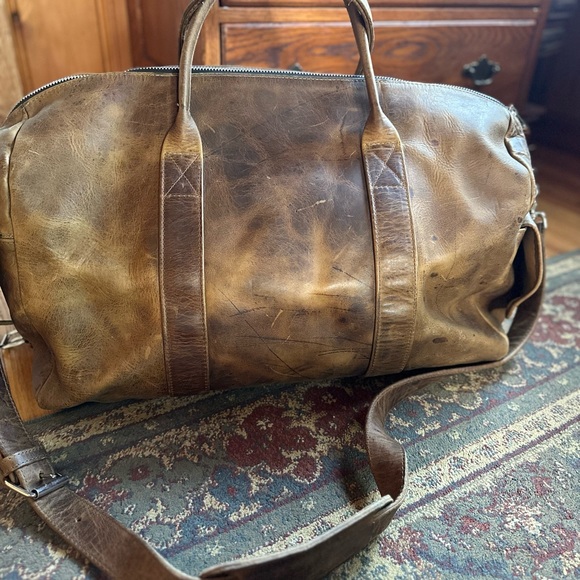 village tannery | Bags | Handmade Leather Weekender Bag | Poshmark